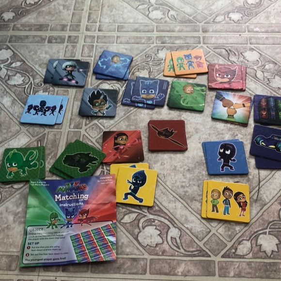 Other | Pj Masks Matching Game | Poshmark